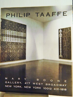 PHILIP TAAFFE ART PIECE VTG ORIG 1989 ADVERTISEMENT | eBay