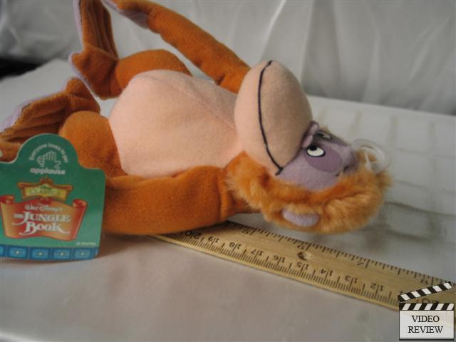 Applause Jungle Book King Louie Orangutan Plush Disney Bean Bag 7 1/2 ...