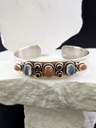 Nicky Butler "MULTIGEMSTONE STERLING SILVER BRACELET" | eBay