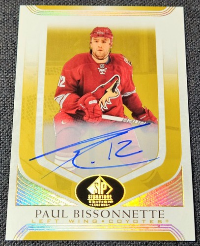 2020-21 Upper Deck SP Signature Edition Legends - Gold Spectrum Foil ...