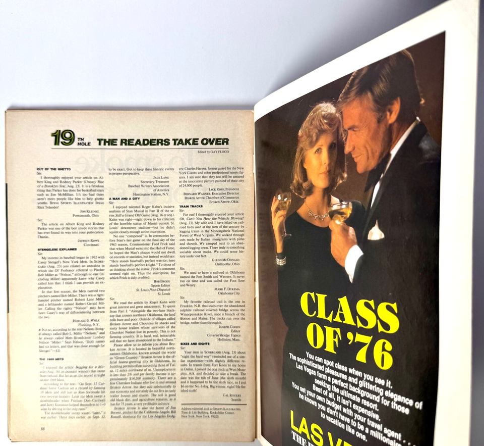 Sports Illustrated, September 6, 1976 Rick Leach, Michigan | eBay