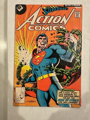 Action Comics #485 Comic Book Whitman Variant | eBay