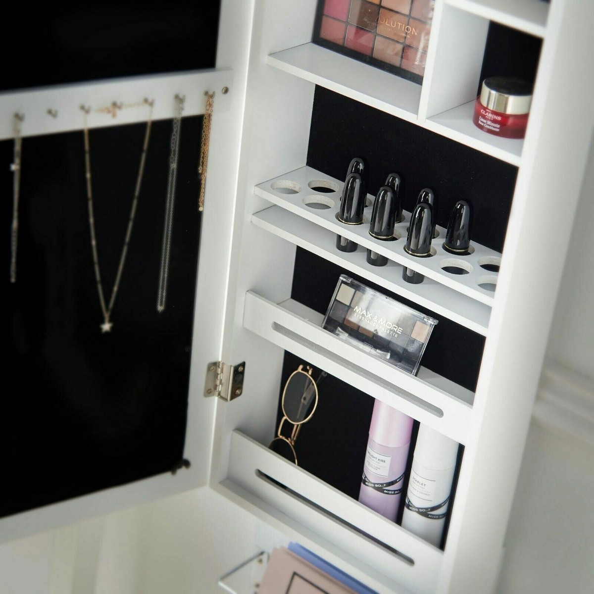 Wall Mounted Makeup Organizer
