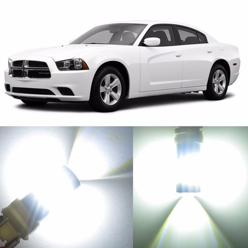 Alla Lighting Front Signal Light 3157AK White LED Bulbs for 06~14 Dodge ...