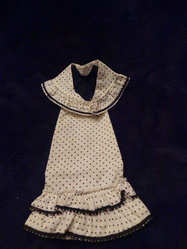Vintage Francie Sears Exclusive #7767 Mod Era Rare Black White Polka ...