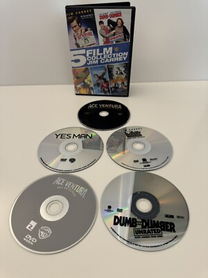 5 Film Collection: Jim Carrey - DVD By Various - Complete 883929424269 ...