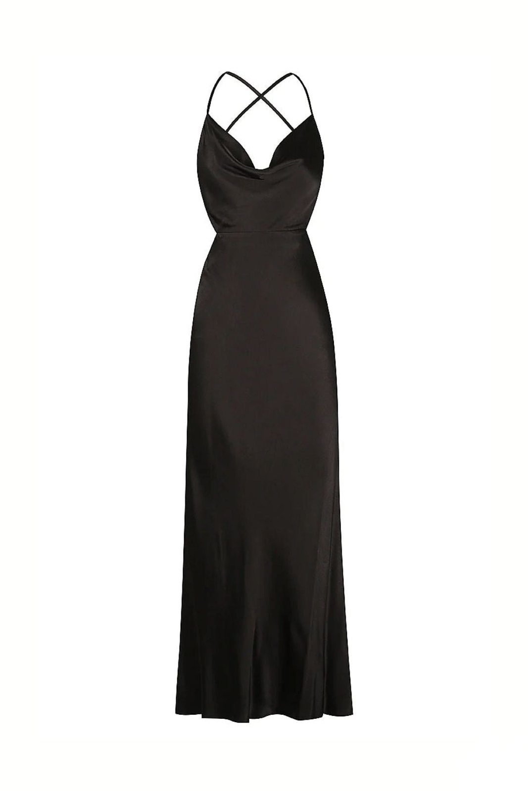 Shona Joy Thalia Bias Midi Dress in Black Size 10 AU - Gem