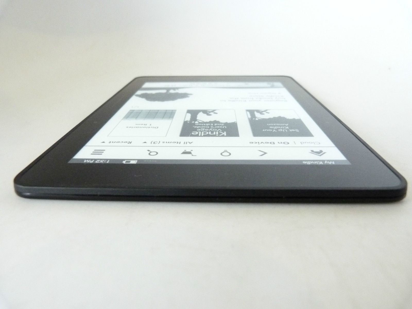 Amazon Kindle Voyage NM460GZ 4GB, WiFi + Cellular, 6 inch Tablet ...