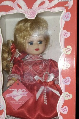 Victorian Valentine Collection Genuine Porcelain Doll By Melissa Jane ...