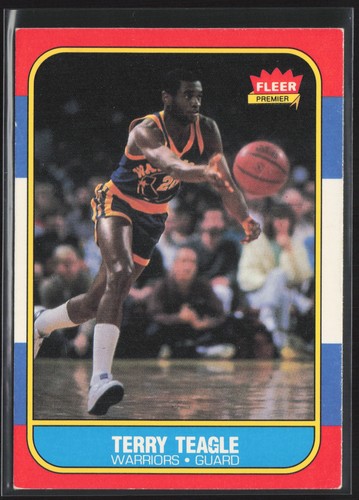 1986 Fleer Terry Teagle Rookie Card RC #107 | eBay