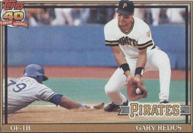 1991 Topps - Gary Redus #771 for sale online | eBay