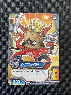 B1-038 Octomon Digimon Fusion Card Game LP DigiBattle Xros Wars | eBay