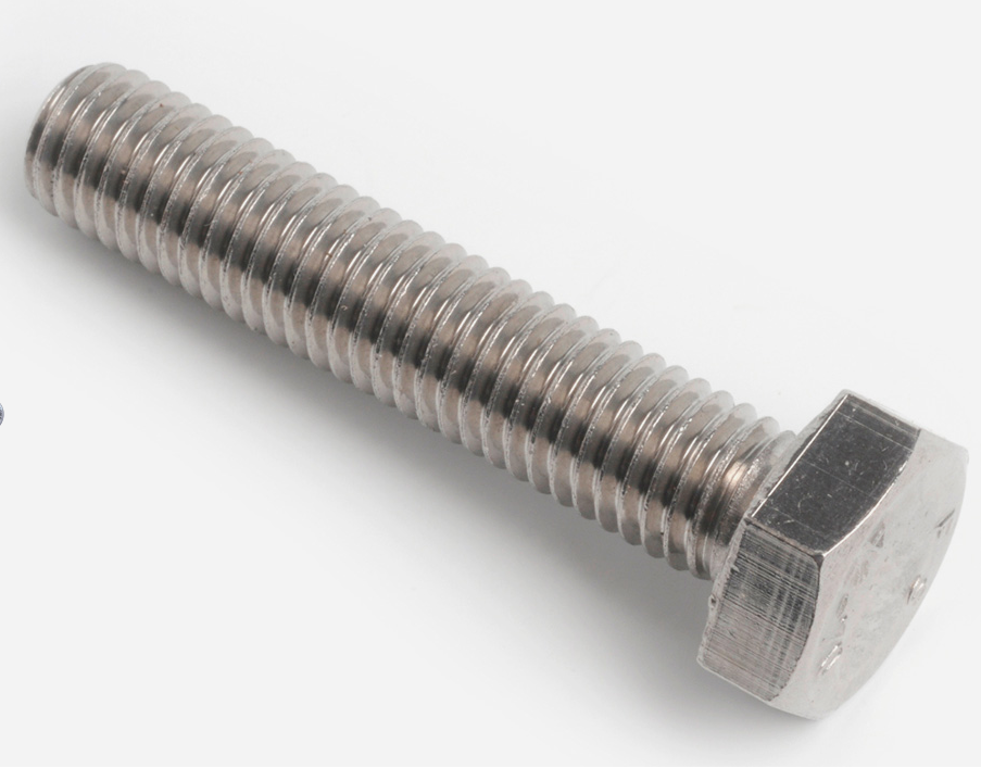 BSW Whitworth Hexagon Full Thread Setscrew Bolts A2 304 Stainless 5/16 ...