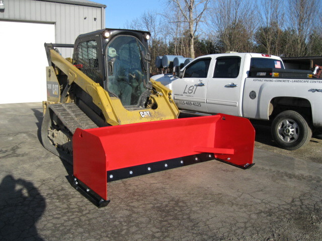 10' x 36" Global Euro Snow Pusher Box Plow HD back drag John Deere ...