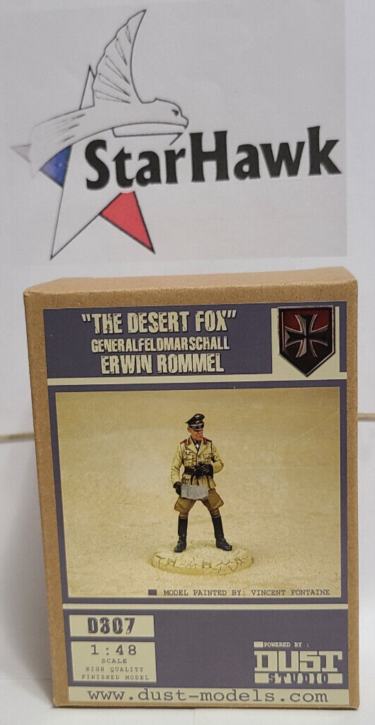 Dust Miniatures Dust D307 "The Desert Fox" Generalfeldmarschall Erwin ...