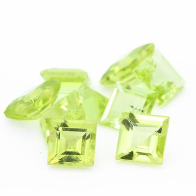 Green Peridot. Square. IF-VVS1 (sold individually). Pakistan | eBay UK