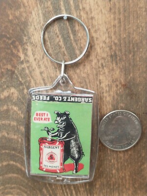 Repurposed Vintage Matchbook Cover Sargent & Co Feeds Des Moines ...