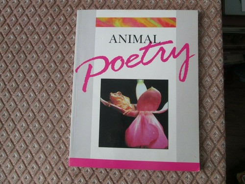 animal poetry softcover book of poems | eBay