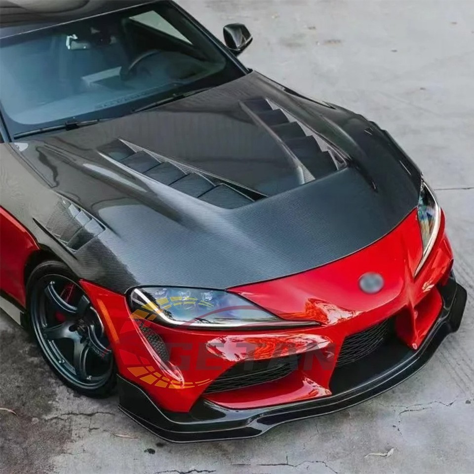 Carbon Fiber S Style Front Engine Hood for Toyota Supra a90 a91 mkv by ...