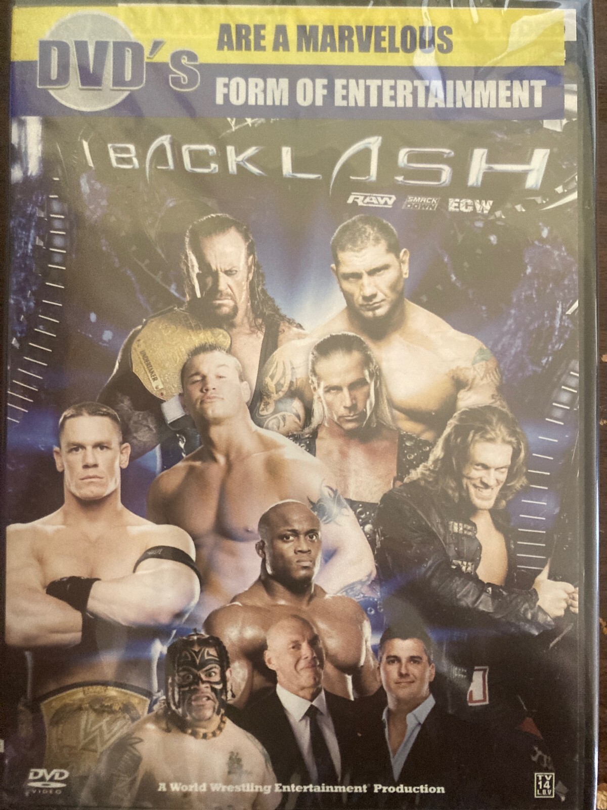 WWE Backlash 2007, DVD, Disc 1 ONLY, No Bonus Disc 651191946143| eBay