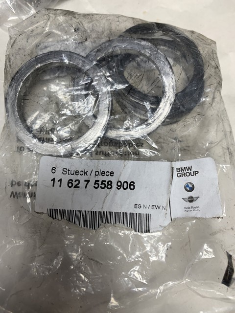 New Genuine BMW Gasket Ring (x4) 11627558906 OEM | eBay