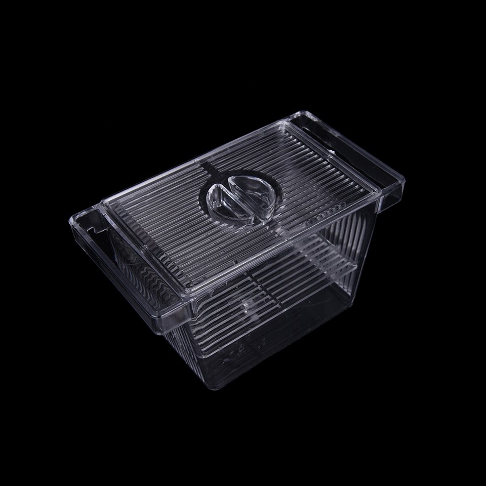 Aquarium Fish Tank Guppy Breeding Breeder Isolation Incubator Trap Box ...