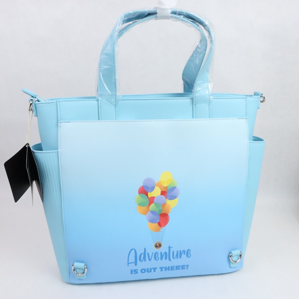Loungefly Pixar Up Balloon House Convertible Adventure Tote Purse ...