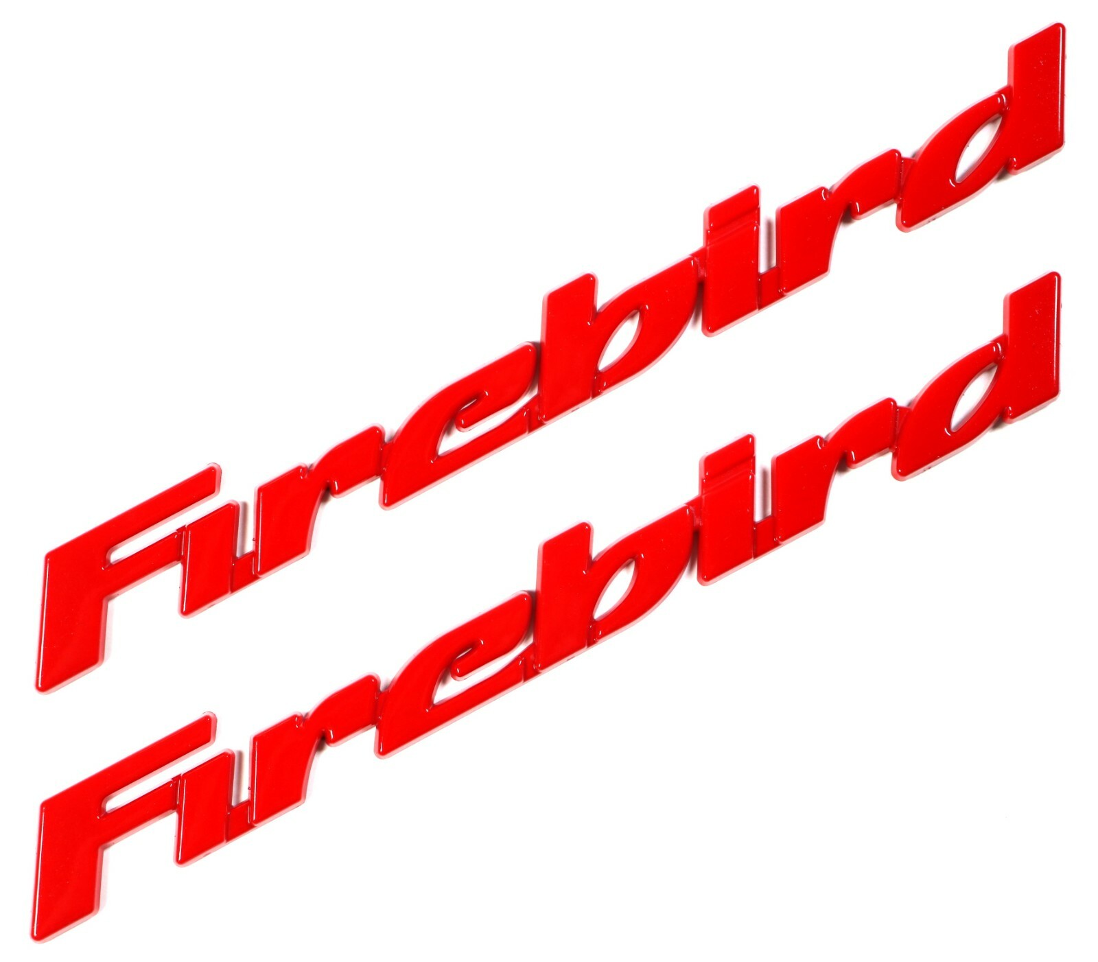 1993-2002 Pontiac Firebird Lower Door Letters Emblems Pair Logo RED ...