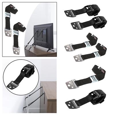 TV Fixing Straps, Adjustable Anti-Tip Furniture Straps, Furniture Wall ...