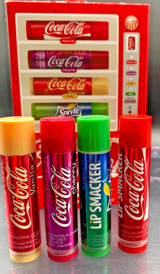 Coca Cola Lip Smackers GIFT SET - 4 Count Package - Various Flavors | eBay