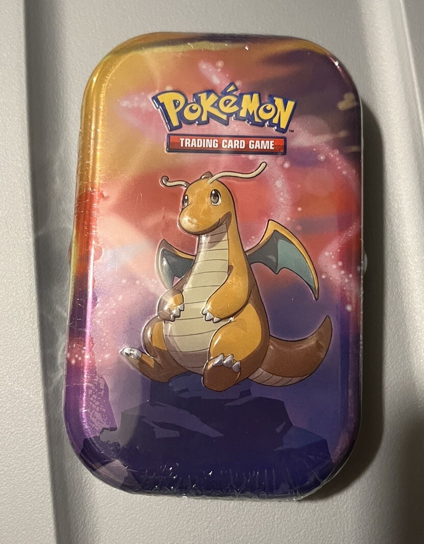 Pokemon TCG Spanish Kanto Power DRAGONITE Mini Tin XY Evolutions ...
