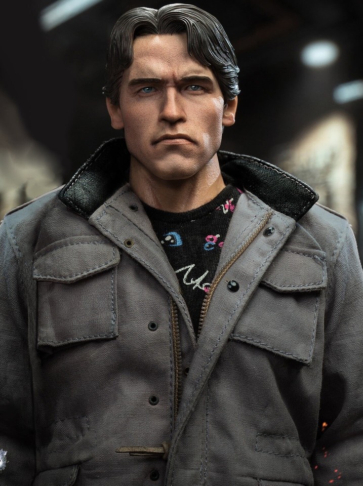 PREORDER - 1/6 Tech Noir Terminator Tech Noir T-800 Hot Figure MMS136 ...