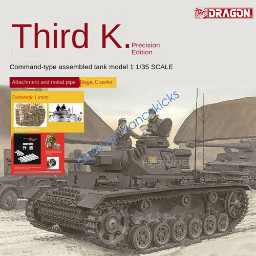 Dragon 6853 1/35 '39-'45 SERIES Pz.Bef.Wg.III Ausf.K 2024 Upgrade Model ...
