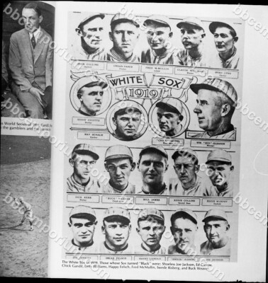 1919 Chicago White Sox Team Medium Frame Negative - Jim Rowe Archive ...
