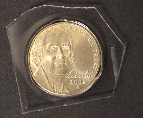 2009 D Jefferson Nickel Satin Finish In Mint Packaging VERY LOW MINTAGE ...