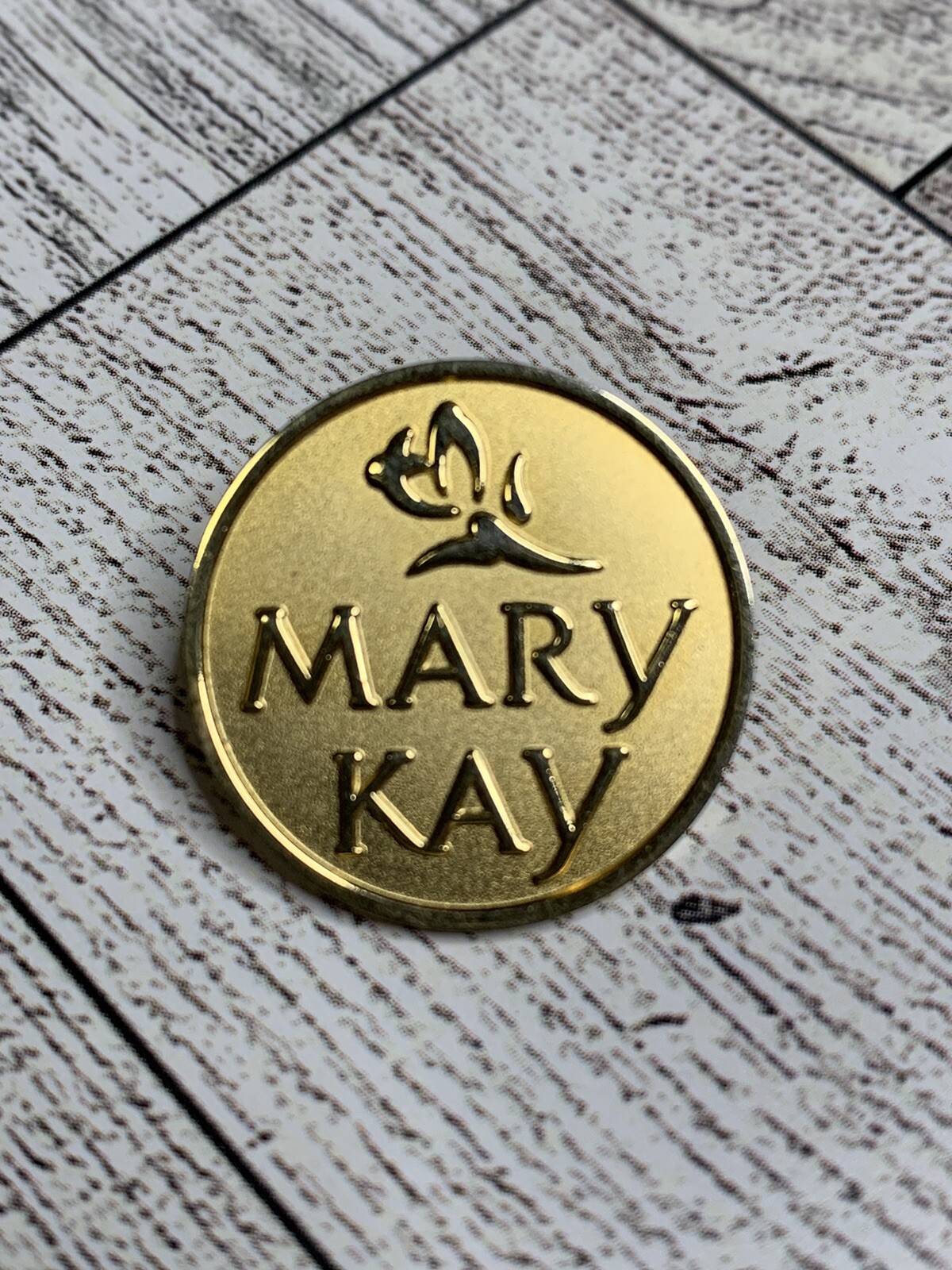 Mary Kay Gold Color Pin Vintage | eBay