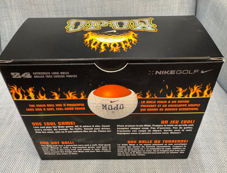 NIKE MOJO Golf Balls - Extremely Long Distance - Unused Discontinued 24 ...