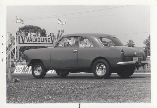 Vintage NHRA Drag Racing-1950 Willys Aero-J/Gas-National Trail Raceway ...