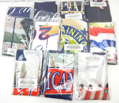 6F Set Of 11 New York Yankees MLB Yard Flags Hamilton Collection w/ COA ...