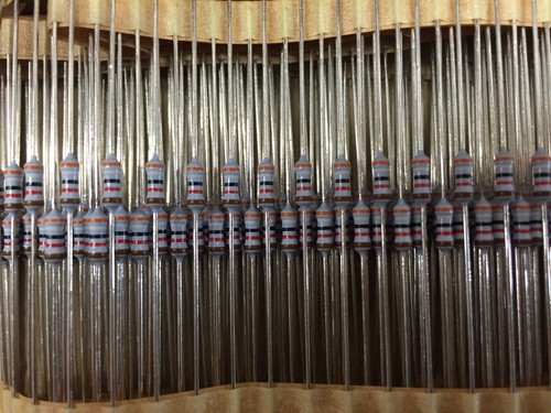 100pcs x 39K Mil-Spec, High-Reliability Precision Resistor MBB0207-50 ...