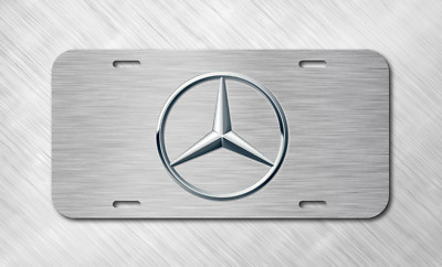 New For Mercedes License Plate Auto Car Tag FREE SHIP GLA GLE GLC C A E ...