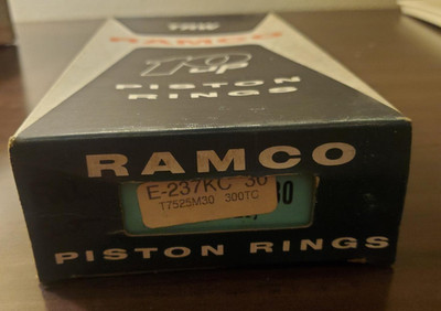Vintage TRW/Ramco Piston Ring Set Sealed Power E-237KC 30 215/235 I6 ...