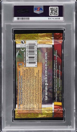 2010 Pokemon HS HG&SS Undaunted Foil Pack Skarmory PSA 10 Gem Mint Pop ...