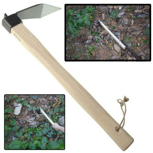 KEYI Carbon Steel Hand Hoe,Solid Mattock Pick Digging Hoe,Agricultural ...