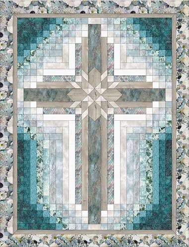 Farmhouse Cross Pattern, White, 46.00" x 60.00" | eBay