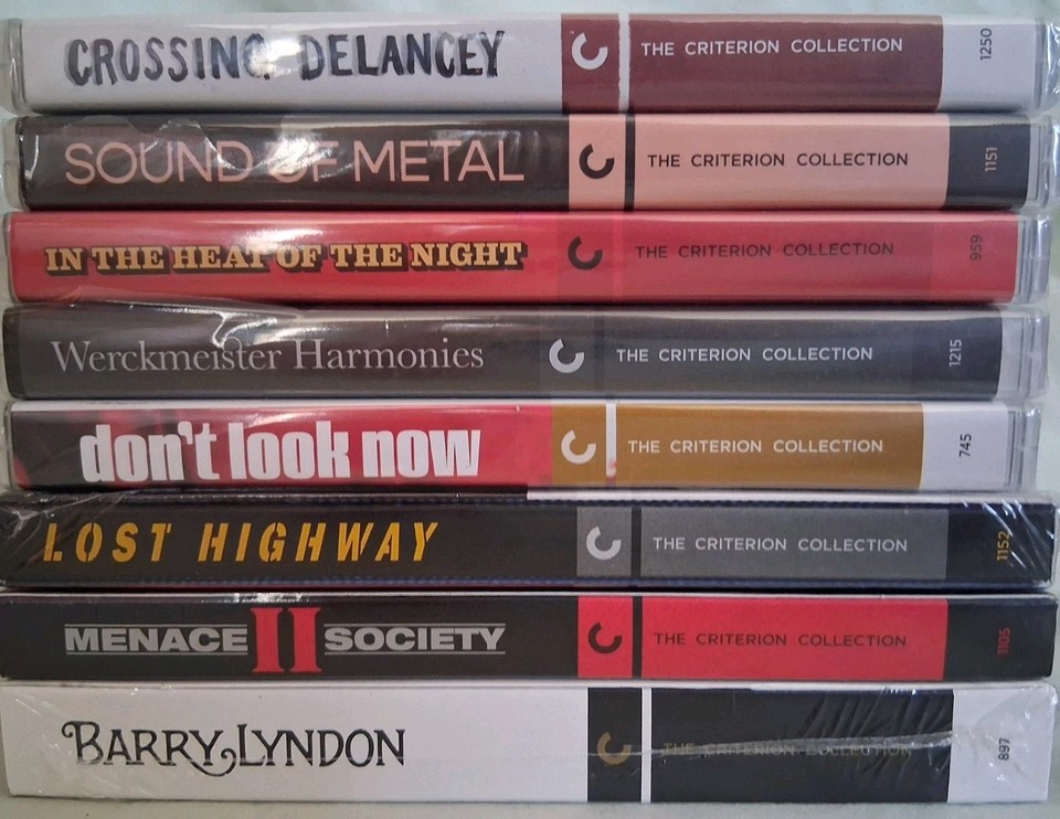 Lot of 8 Criterion Collection films 4K UHD + Blu-ray BRAND NEW | eBay