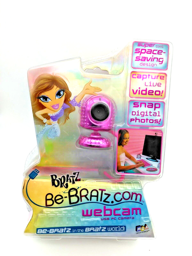 Bratz Kids Webcam USB Be-Bratz.com Girls Webcam USB PC CAMERA Pink ...