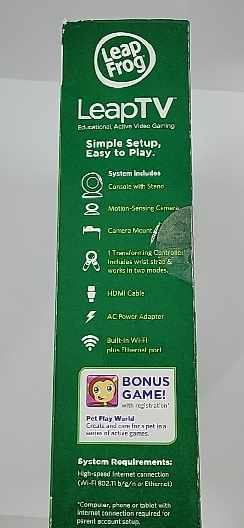 LeapFrog LeapTV Educational Video Gaming System for sale online | eBay