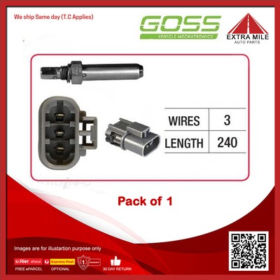 Goss Oxygen Sensor For Holden Skyline R31 3.0L RB30E 114kW MPFI 6cyl | eBay