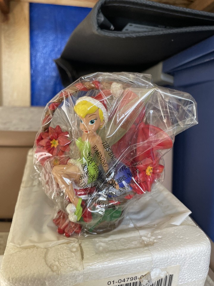 V/RARE The Bradford Exchange WE WISH YOU A FAIRY CHRISTMAS Tinker Bell ...